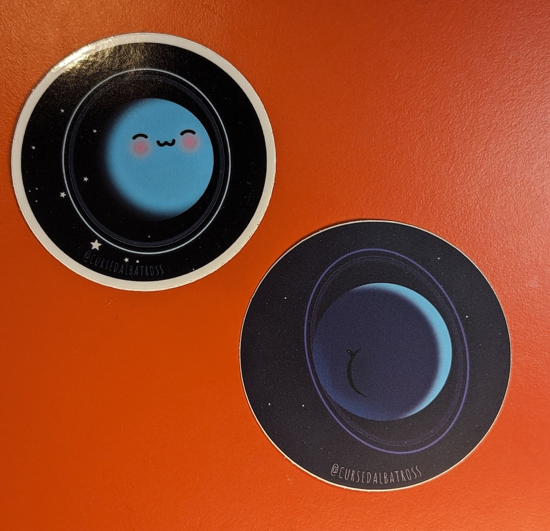 Uranus Stickers Astronomy - Etsy
