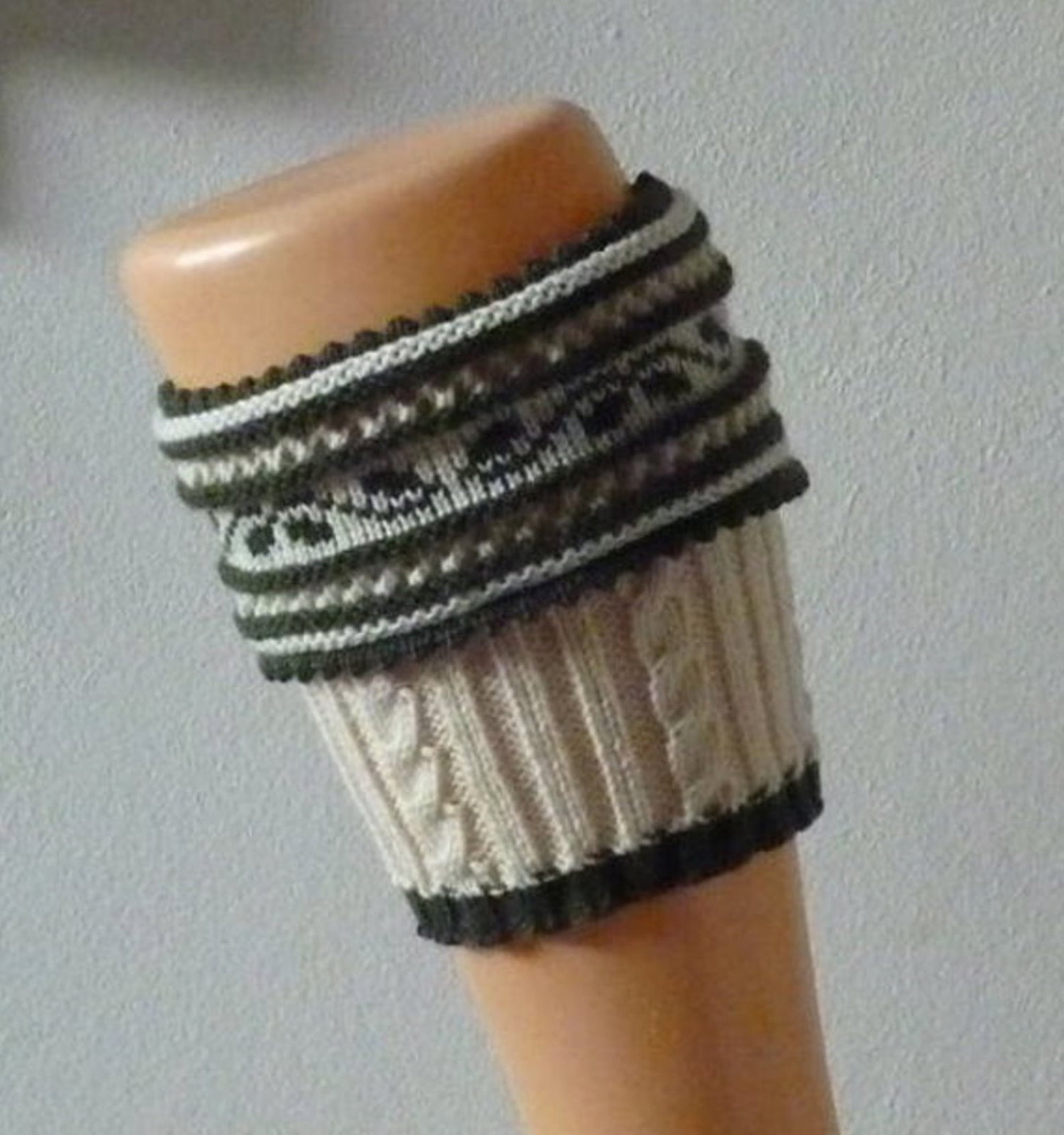 "Loferl" Two Part Lederhosen Socks Men Wear in Bavaria