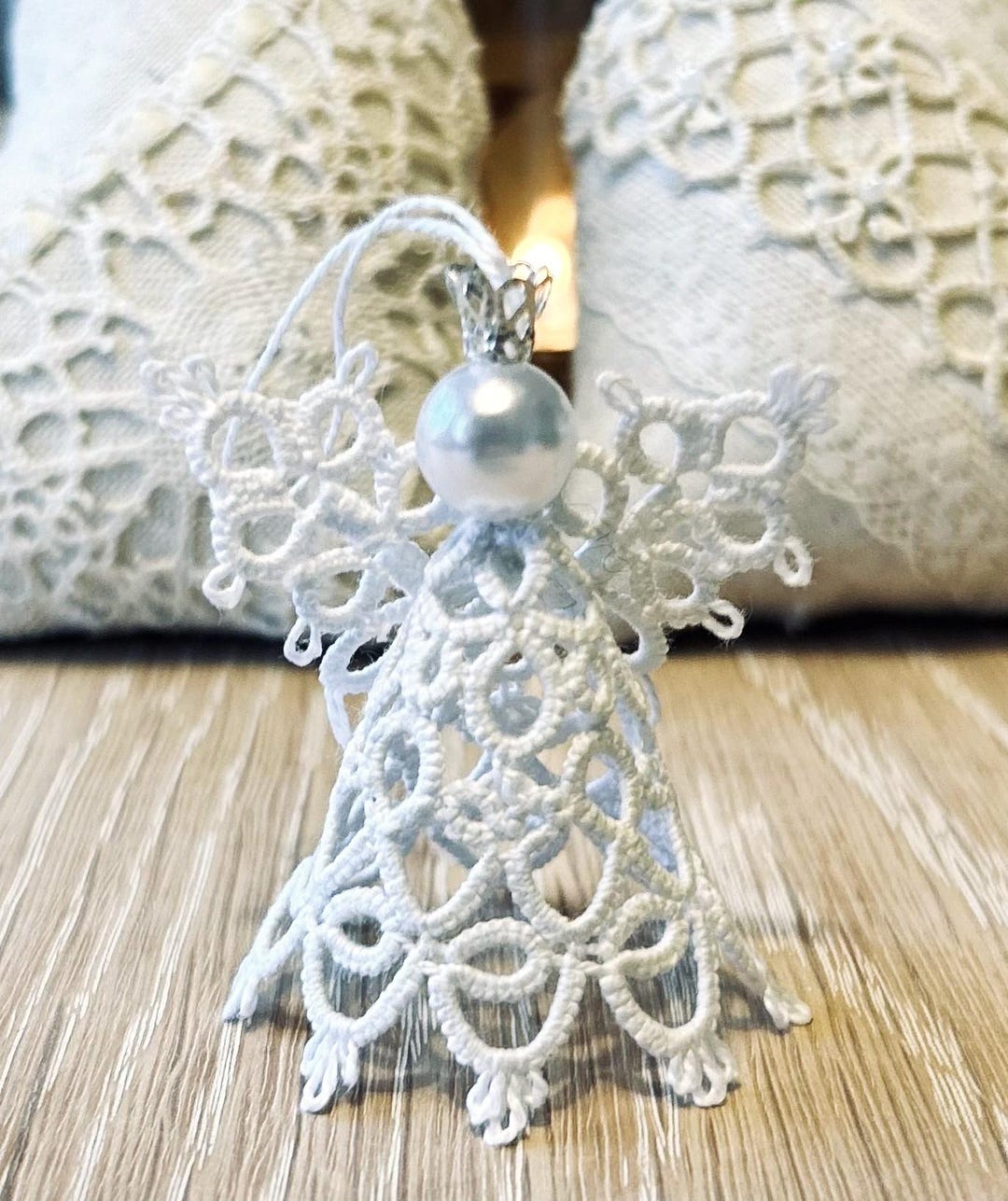 Tatted Angel "ariel" - Etsy