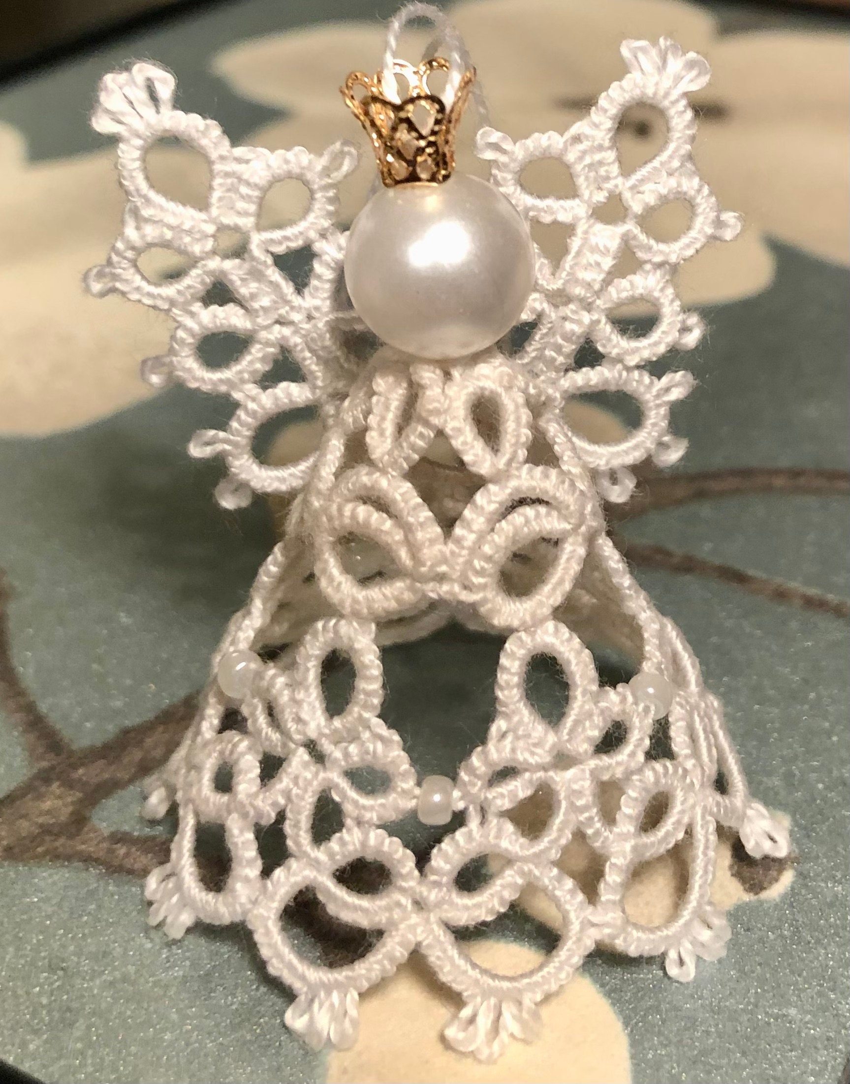 Tatted Angel "agiel" - Etsy