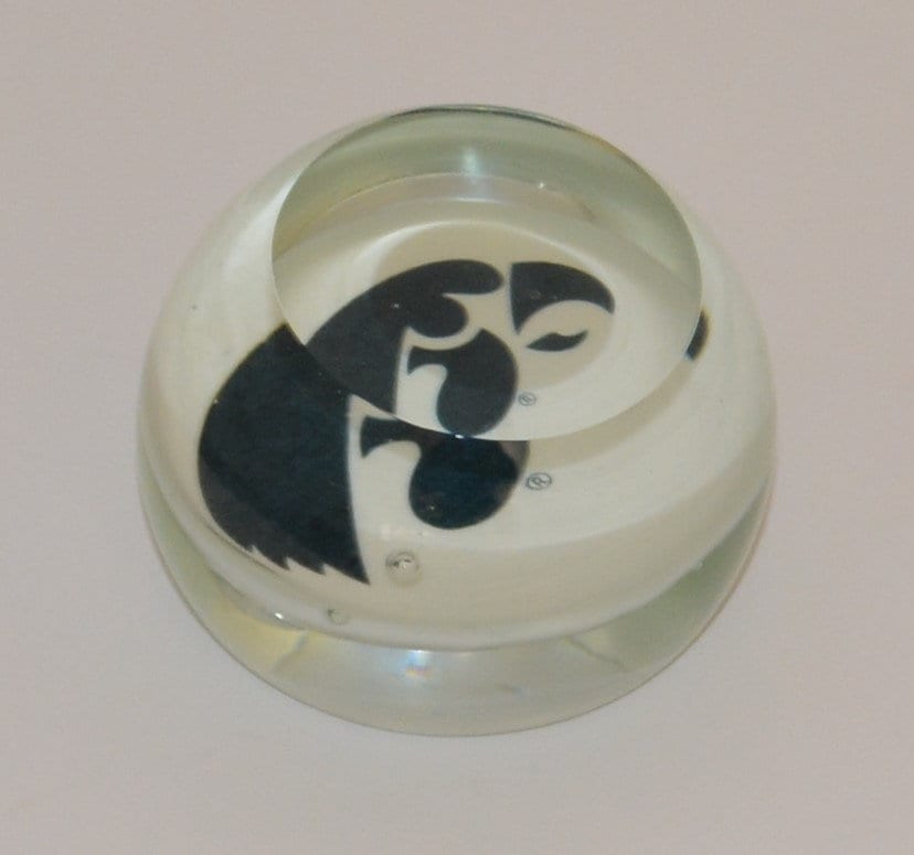 Paperweights/souvenir-clear Glass Paperweight With Face and Unique ...