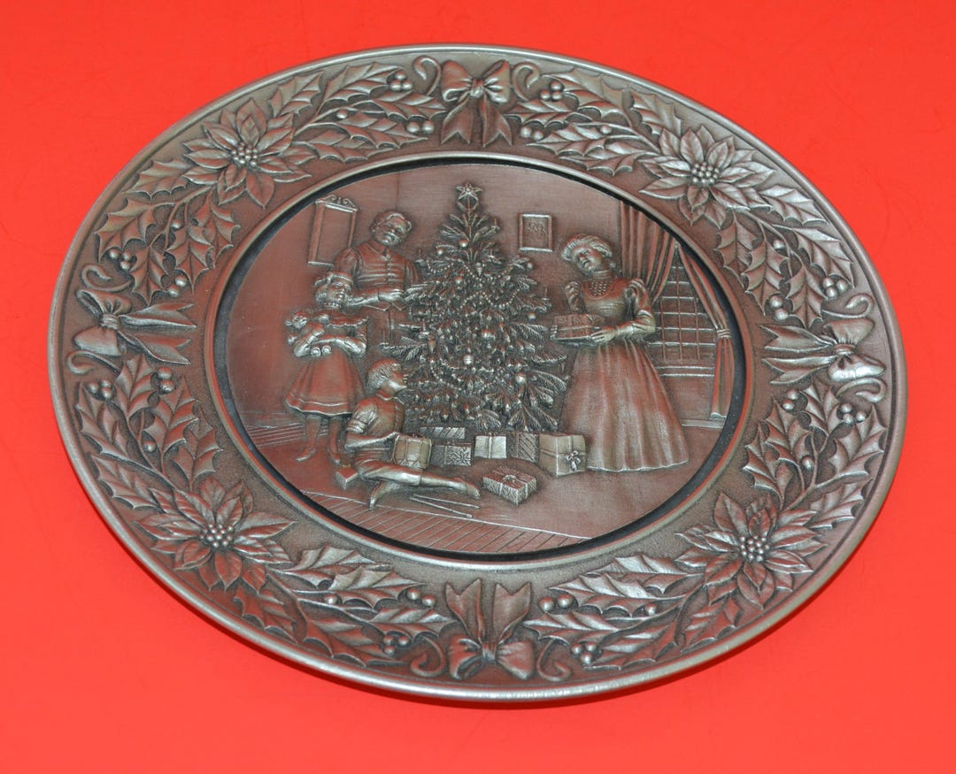 Collectible Plate-chilmark 1978 Plate, Pewter, Number 476/10000 - the ...