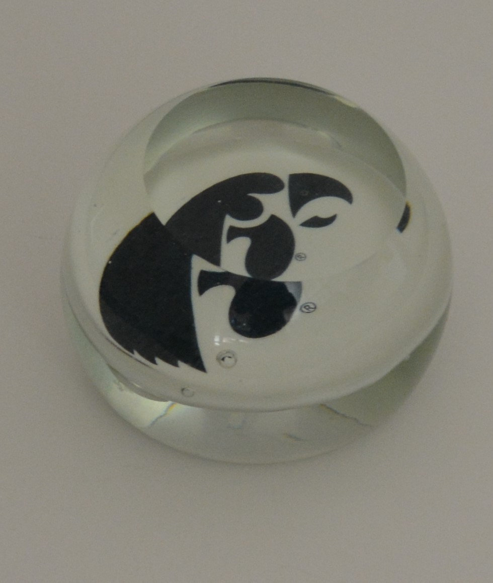 Paperweights/souvenir-clear Glass Paperweight With Face and Unique ...