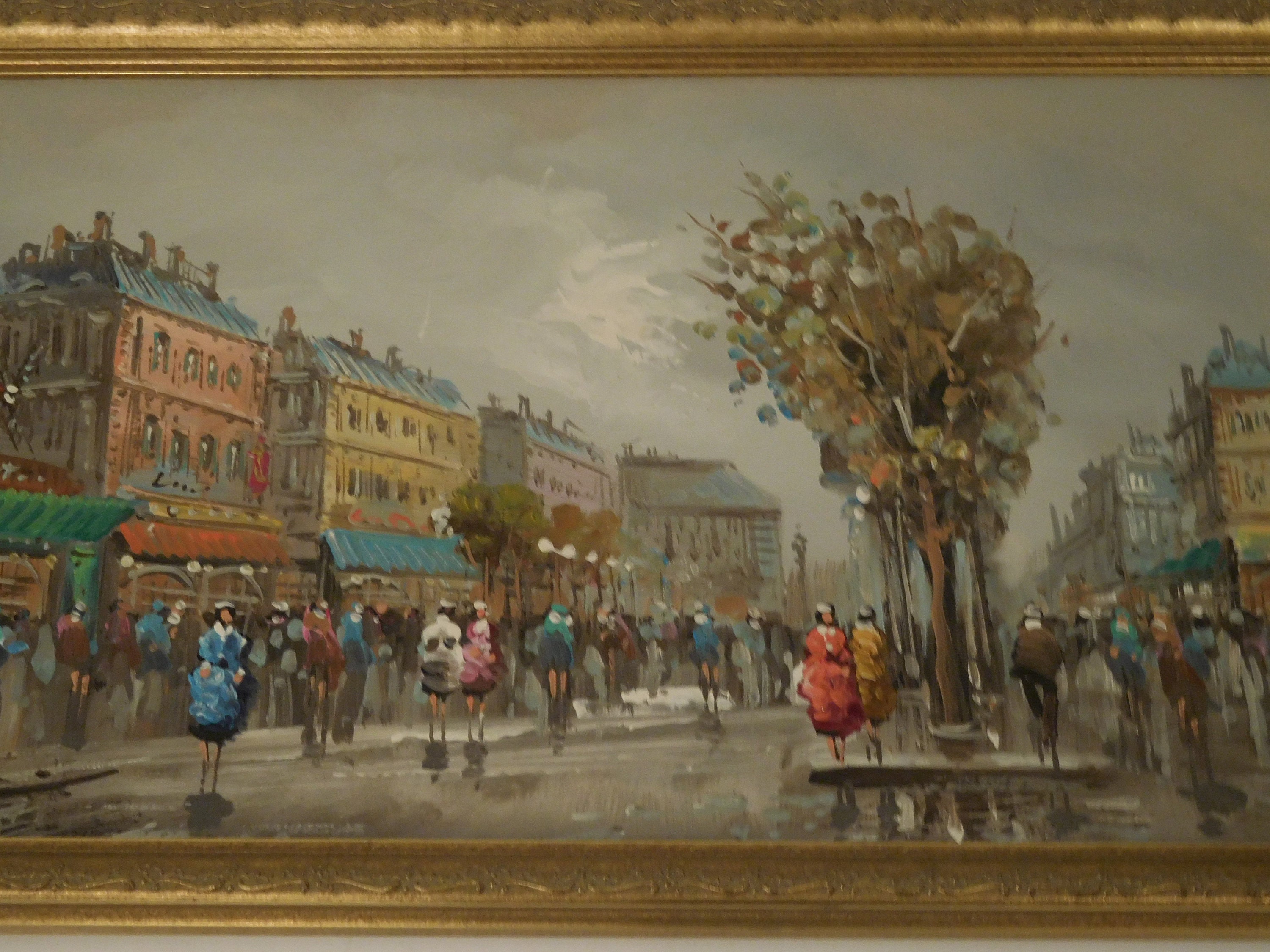 Painting-original Oil by A. Veltz, Signed - No Title (paris) - Etsy