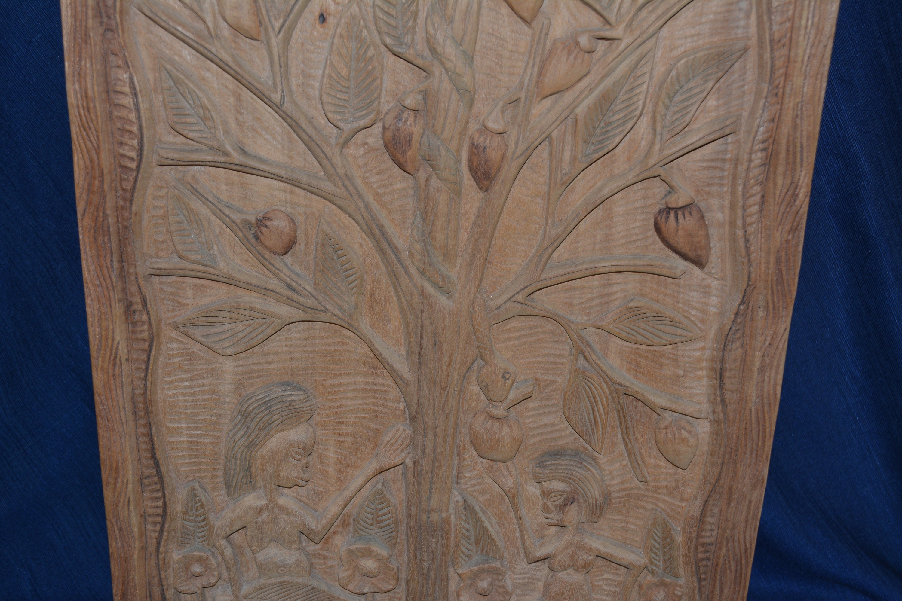 Art-wood Carving Adam and Eve - Etsy