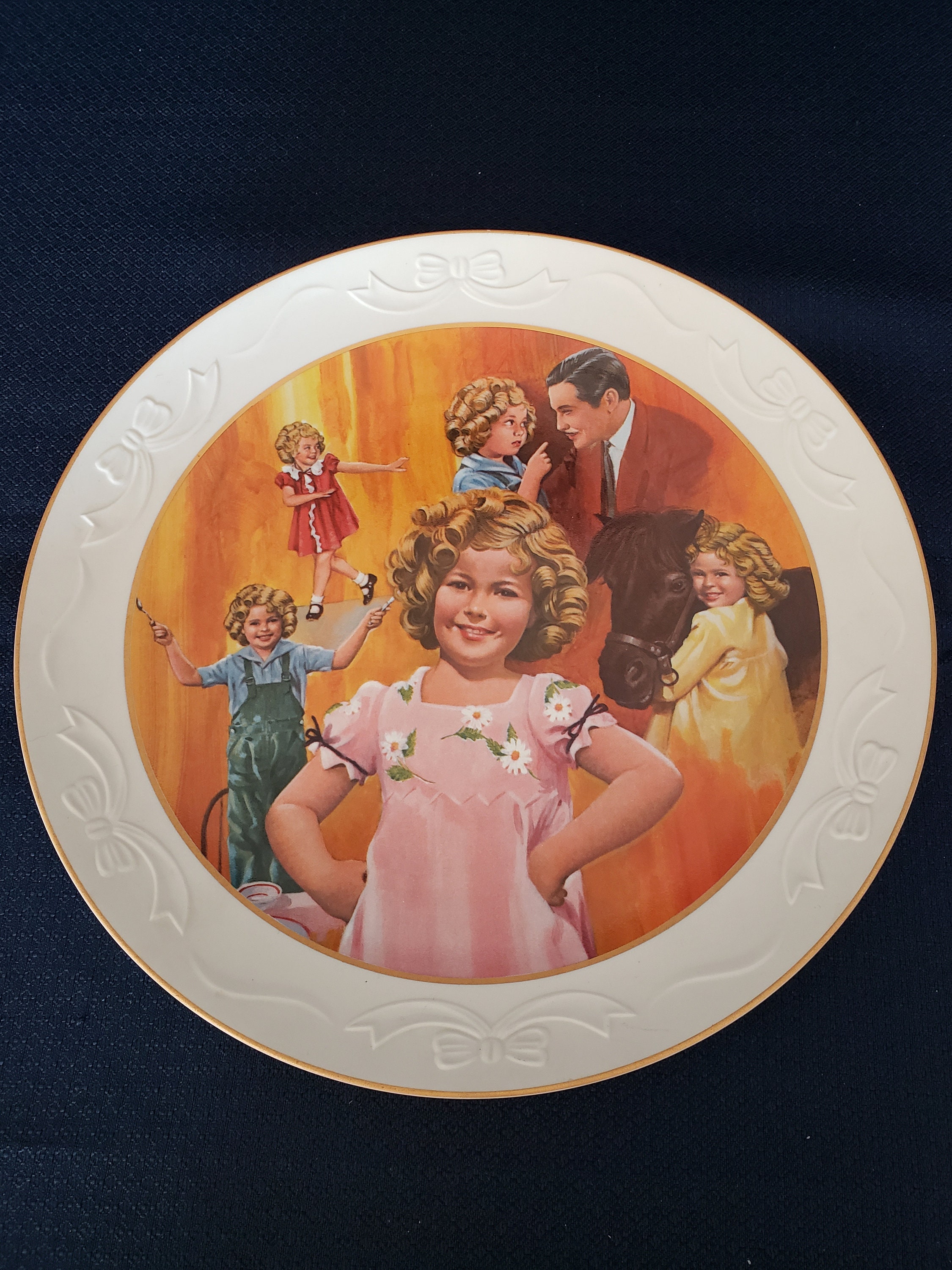 Collectible Plates-shirley Plate Collection Set of 3 - Etsy