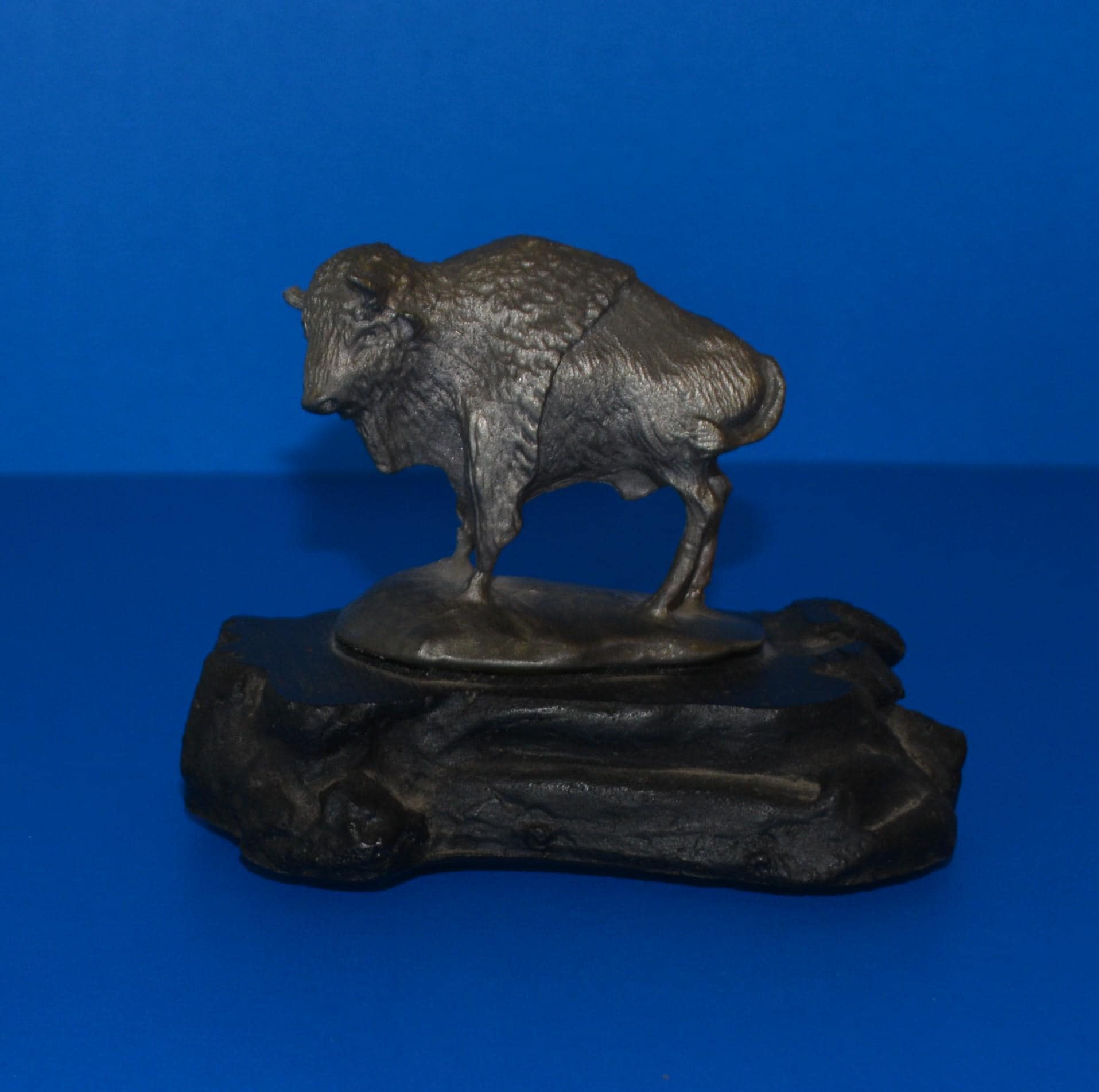 Buffalo on Coal Platform Pewter Figurine-buy 2 Listings for 40% Off - Etsy