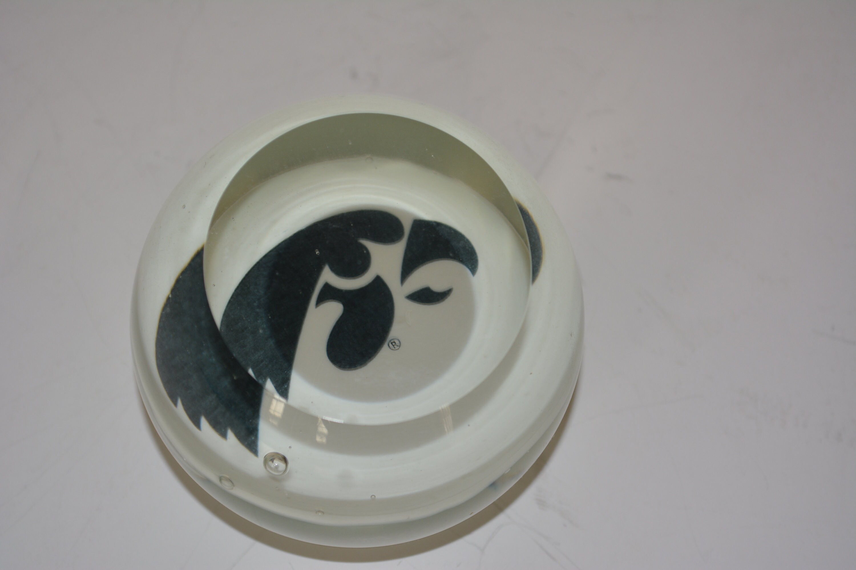 Paperweights/souvenir-clear Glass Paperweight With Face and Unique ...
