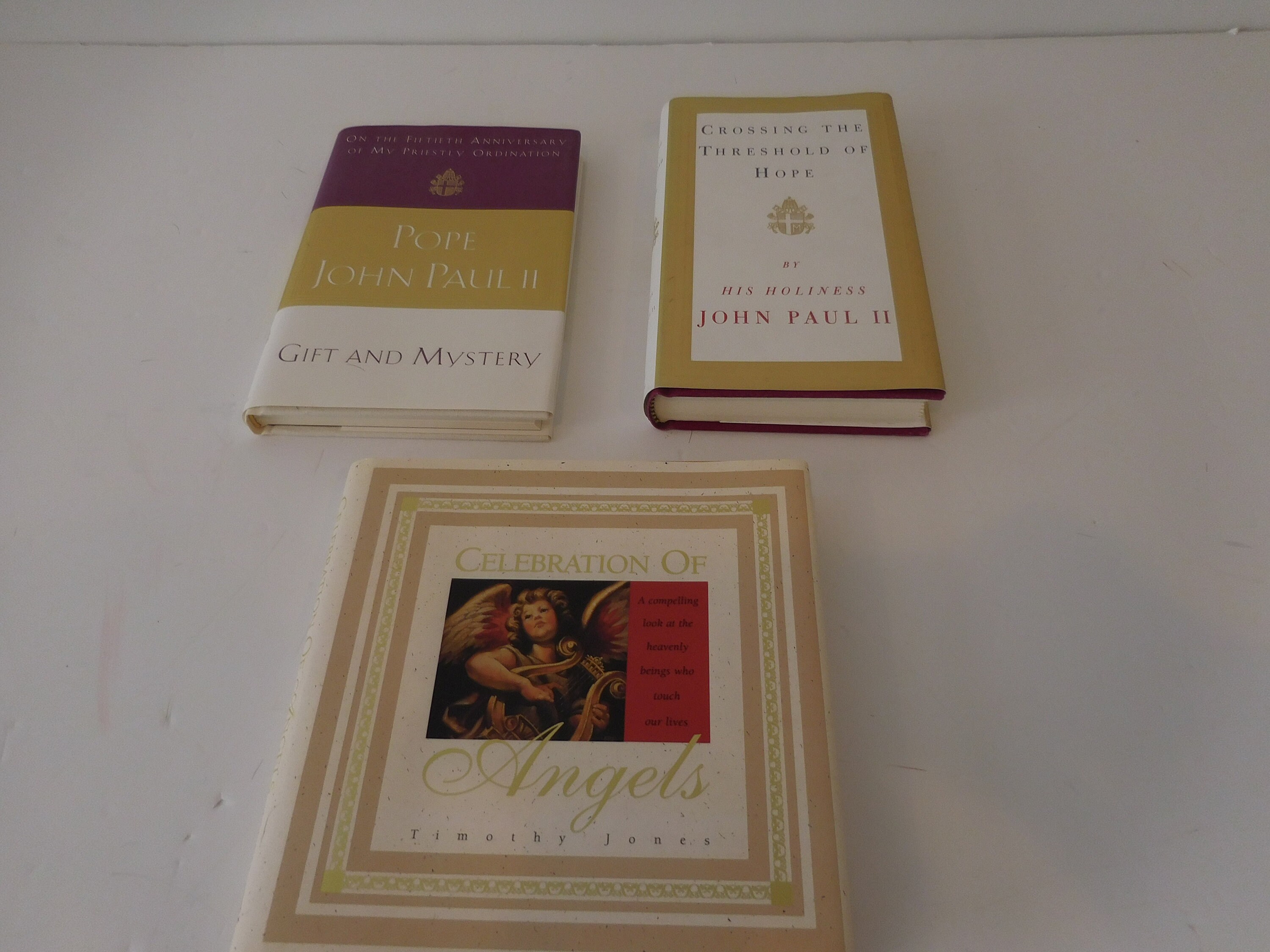 Collectible Plates-the Papal Visit, Pope John Paul II Plate His Books ...