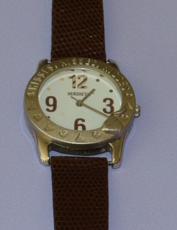 Watch-Hershey Watch-Vintage-1996 Chocolate/Candy Kiss… - Gem