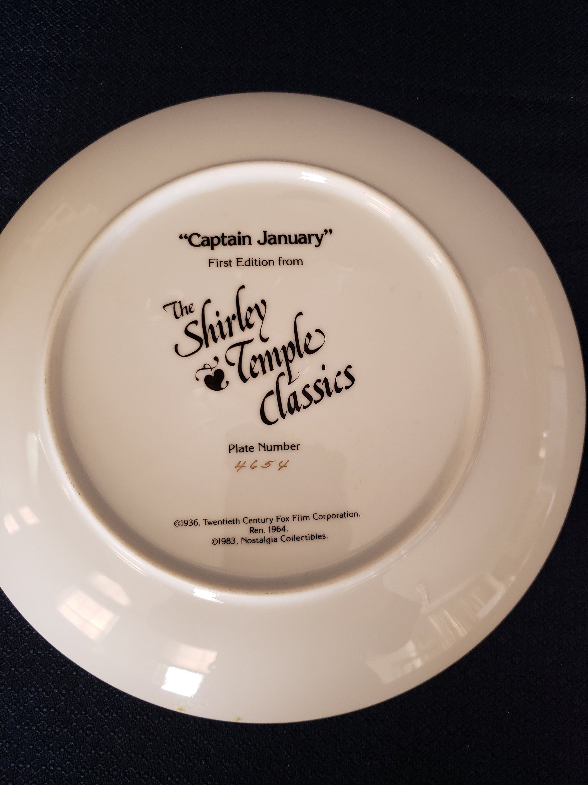 Collectible Plates-shirley Plate Collection Set of 3 - Etsy