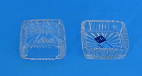 Treasure Box/Jewelry-Avon Vintage Lead Crystal Treasu… - Gem