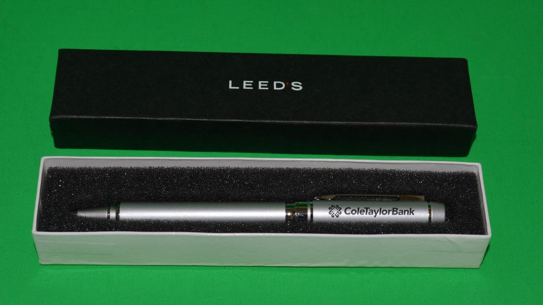 Pen-cole Taylor Bank Ink Pen With 1 Refill - Etsy