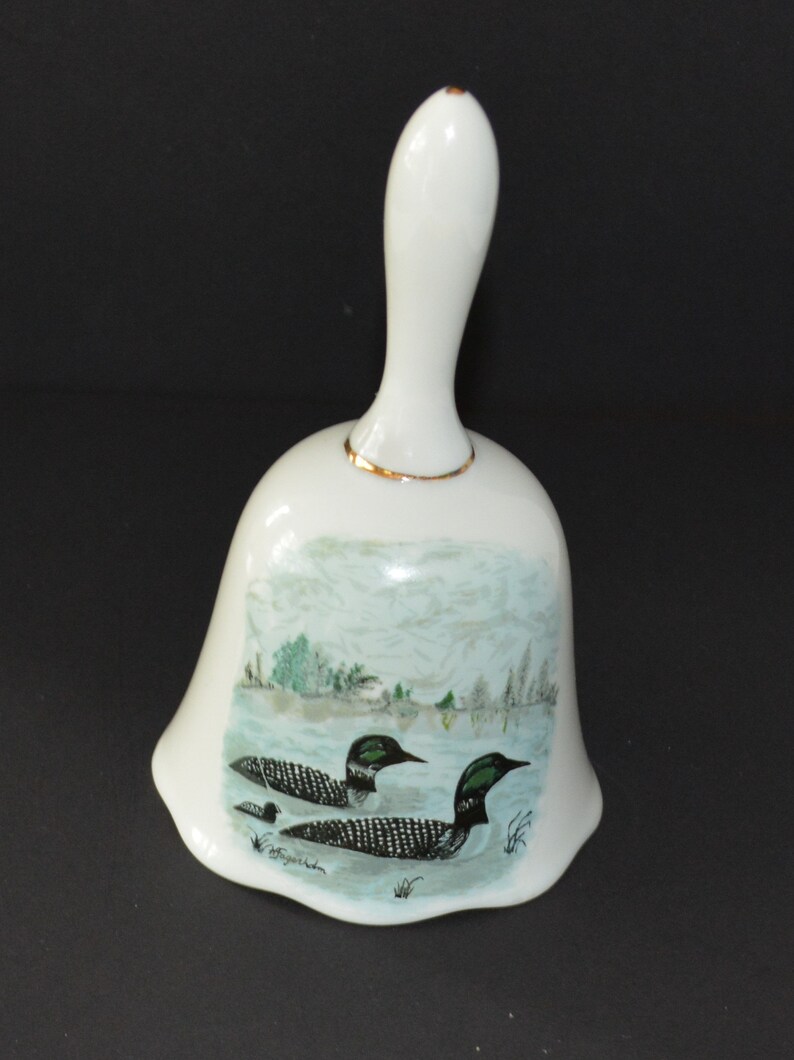 Collectible Bell-vintage Royal Ann China Duck Bell of Minnesota State ...