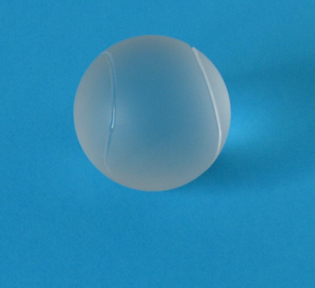 Paperweight-vintage Saski Capital Lead Crystal Art Glass, Tennis Ball ...