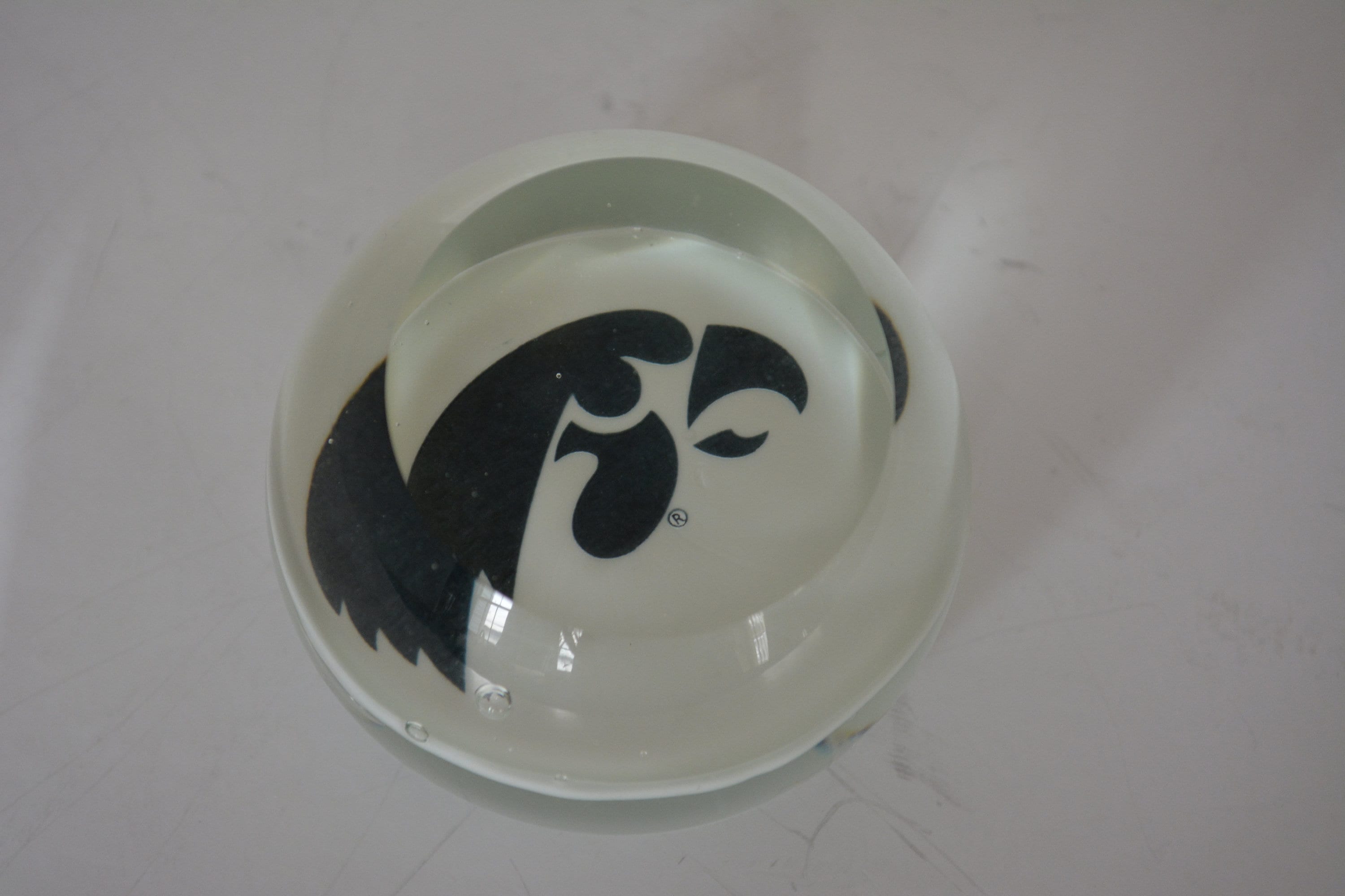 Paperweights/souvenir-clear Glass Paperweight With Face and Unique ...