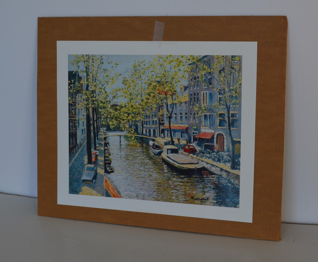 Lithograph/print-serio Lithograph/print-artwork City of Amsterdam ...
