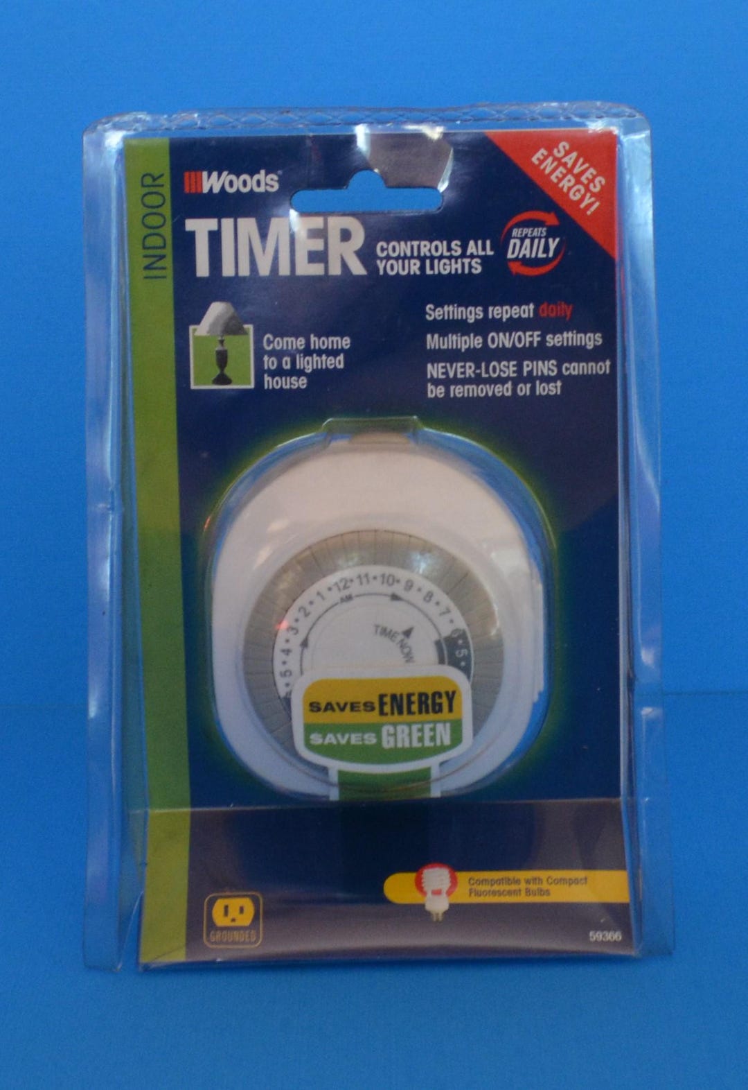 Electronic-timer/coleman Cable Woods 50001 White 24-hour Indoor Timer ...
