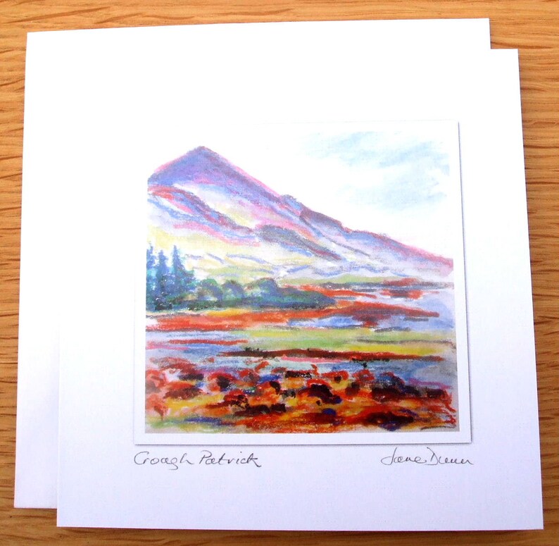 Croagh Patrick, Co Mayo, Ireland, Cards From Ireland, Irish Cards ...
