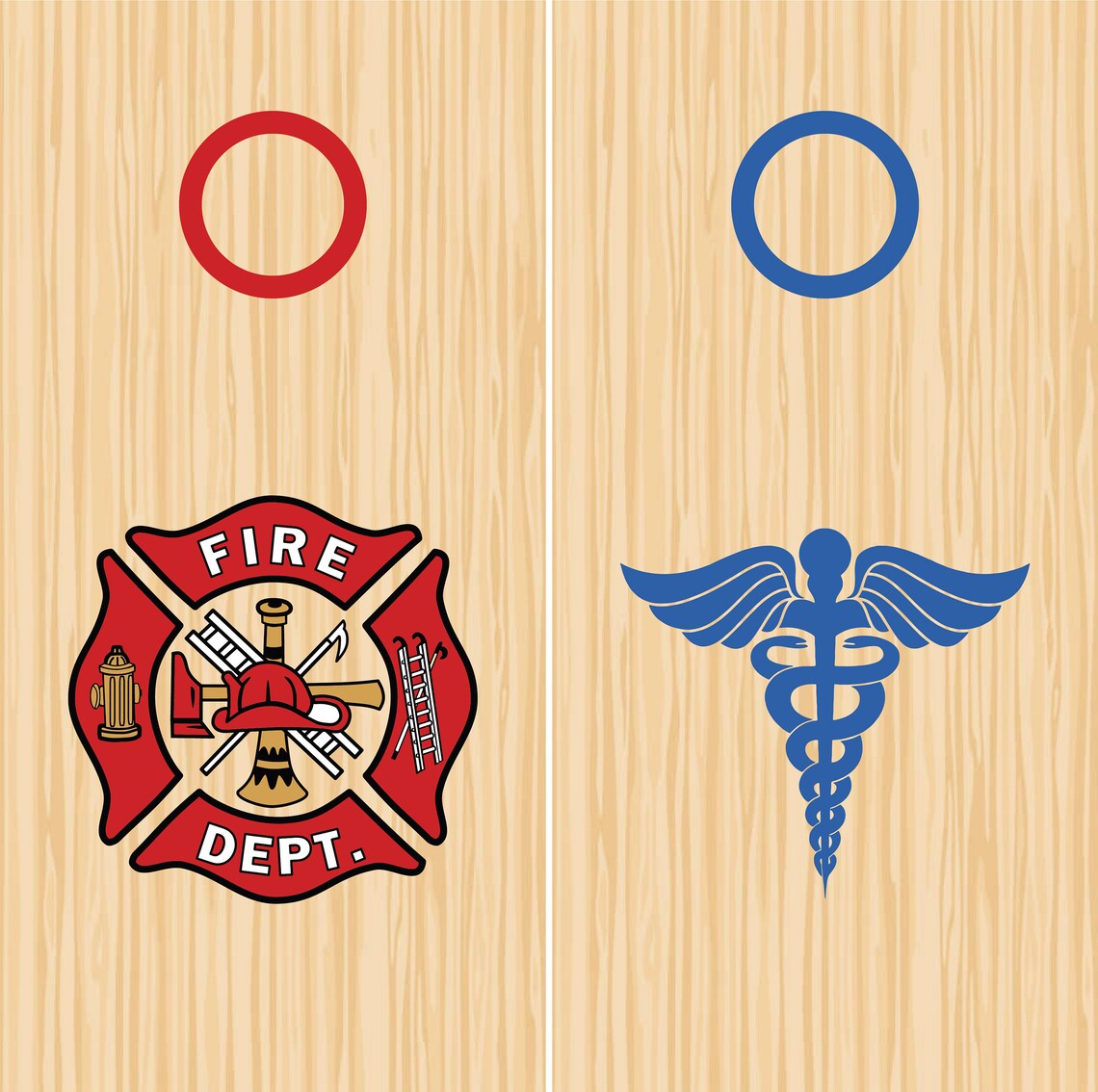 CUSTOM Cornhole Board Decals - Etsy