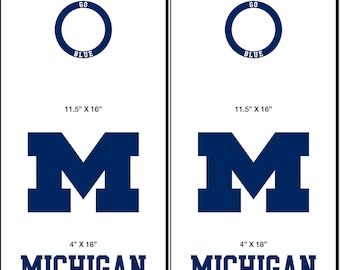 Michigan cornhole | Etsy