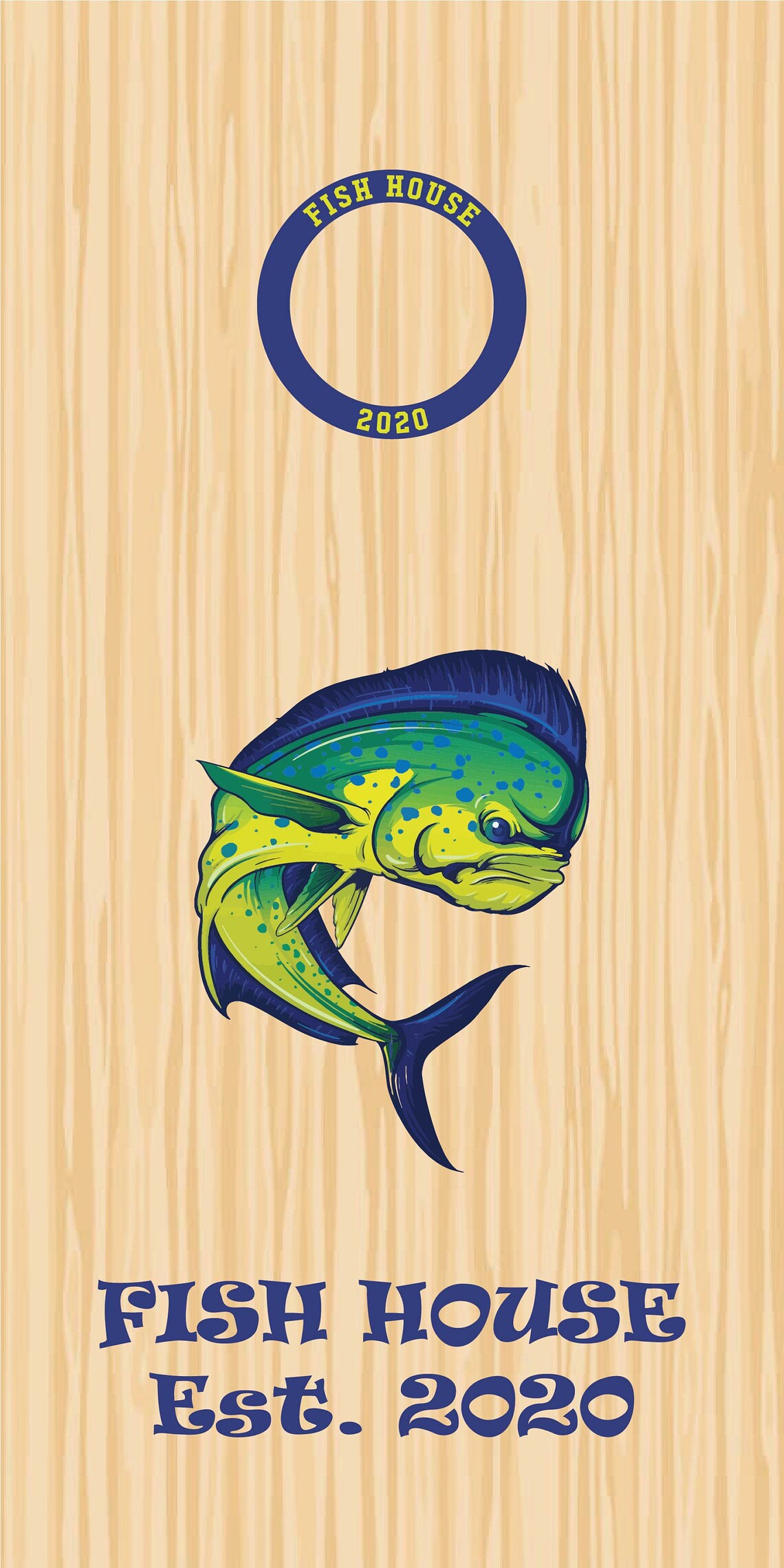 CUSTOM Cornhole Board Decals - Etsy