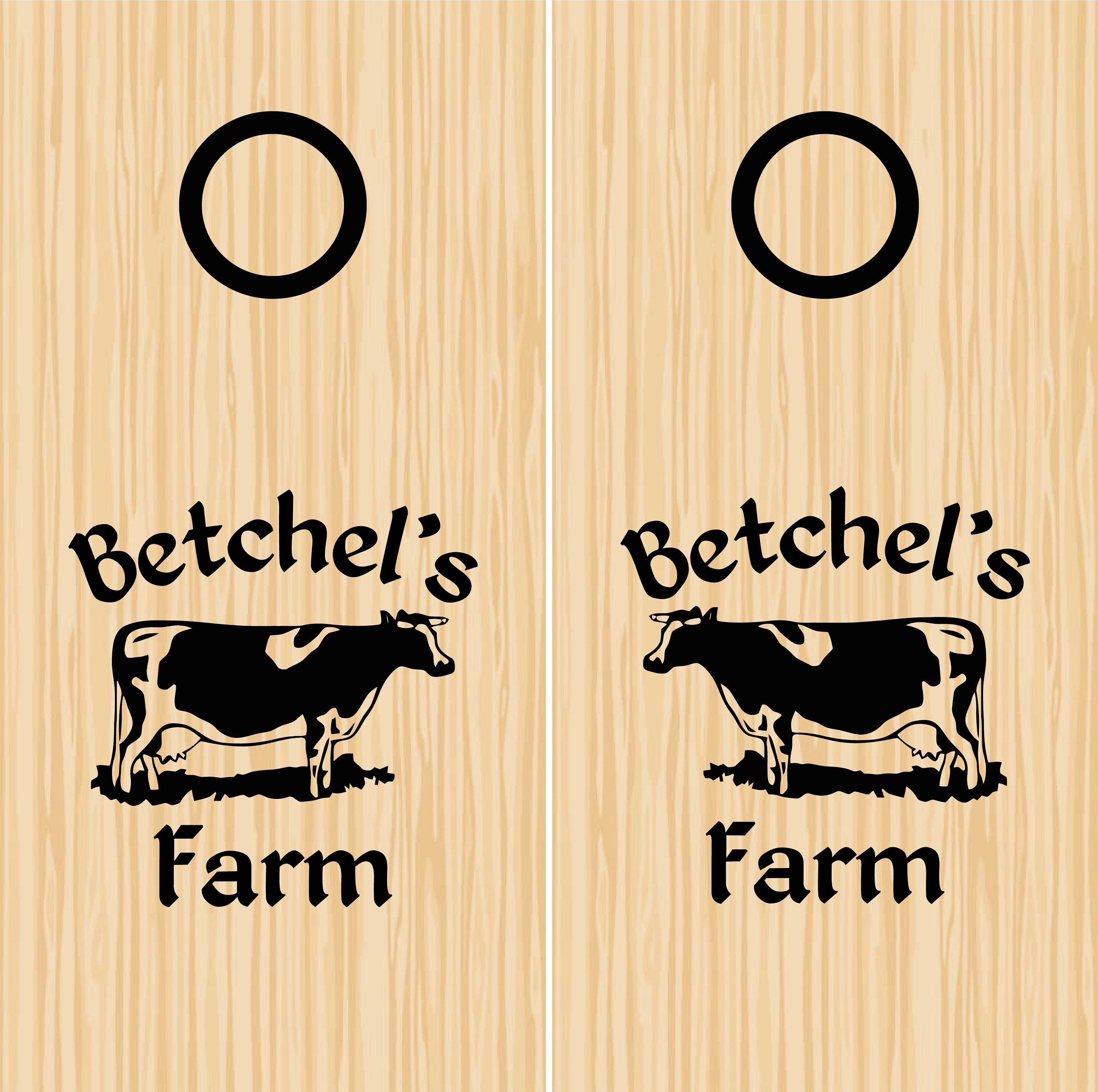 CUSTOM Cornhole Board Decals - Etsy