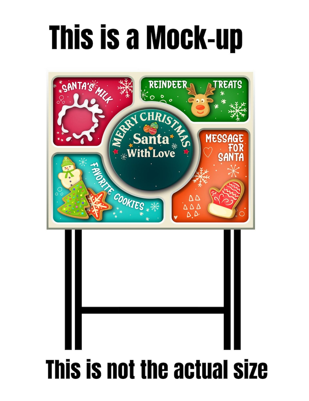 Custom Printed Tray Vinyl Decal Only - Etsy