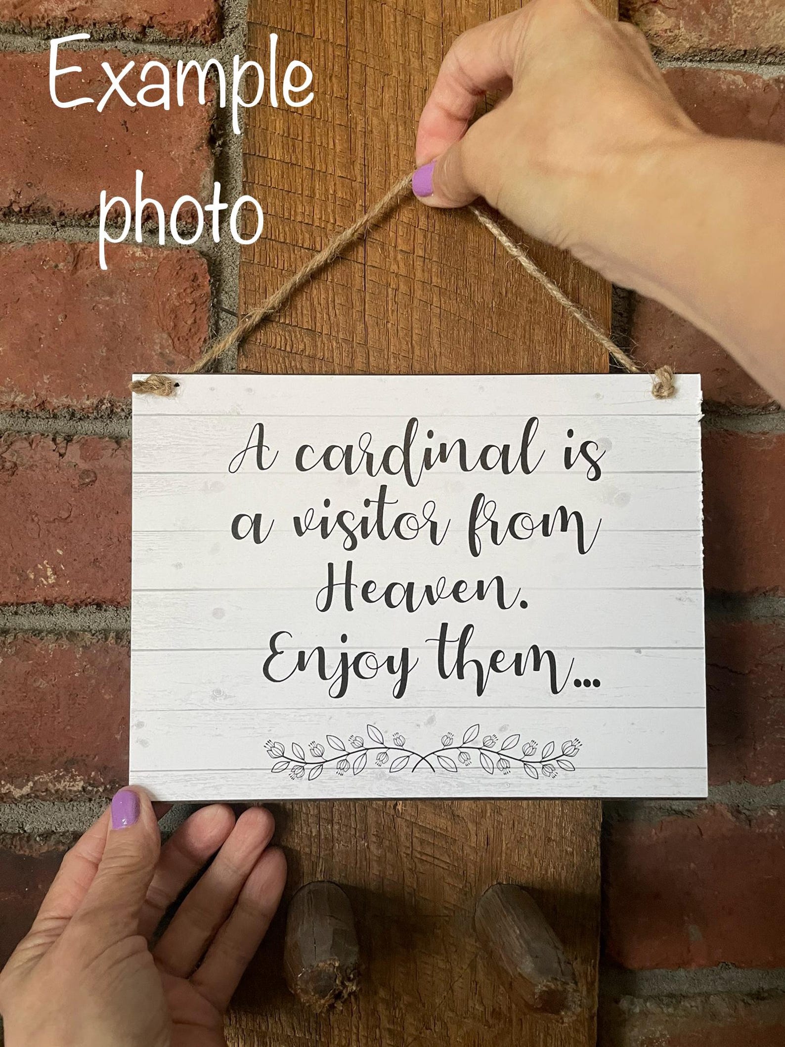 Cute Country Cottage Quotes Hanging Sign, Word Sign, Shabby Chic ...