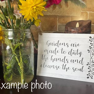 Cute Country Cottage Quotes Hanging Sign, Word Sign, Shabby Chic ...