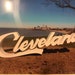 Cleveland Signature Sign Physical Print - Etsy