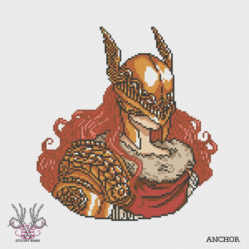 Malenia - Elden Ring - Cross Stitch Pattern - PDF - Etsy