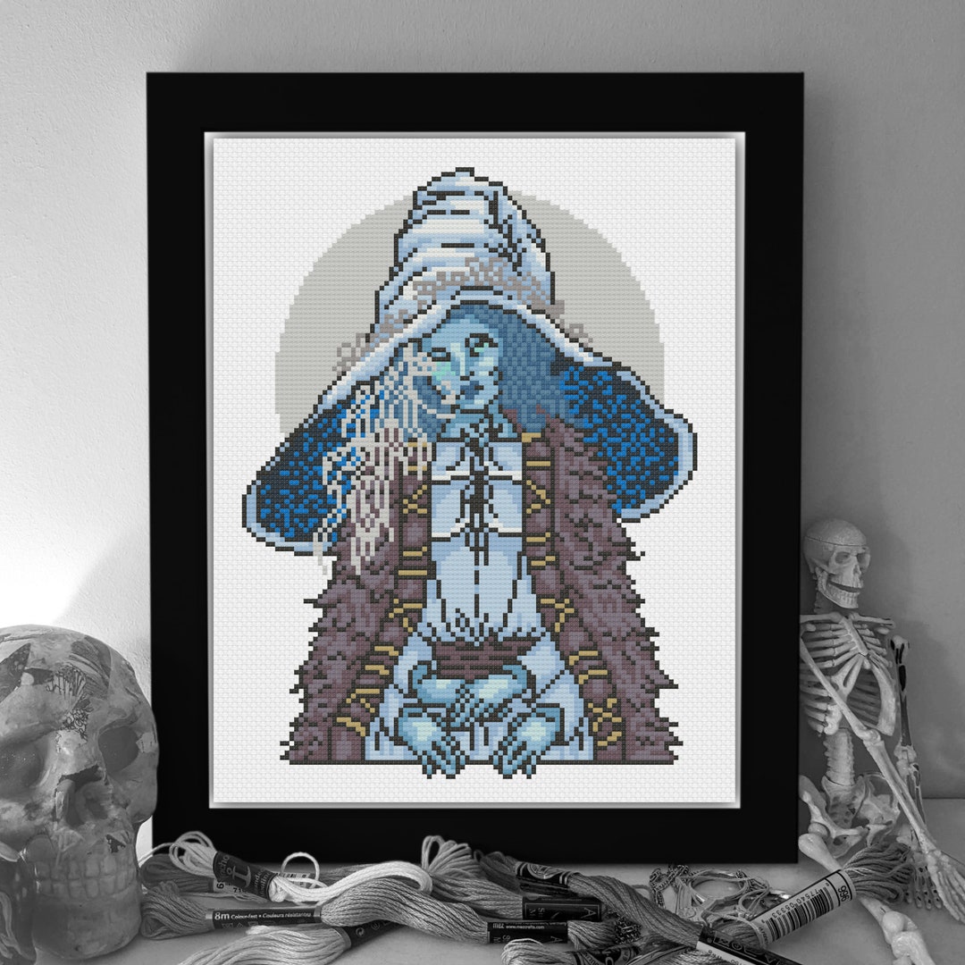 Ranni the Witch Elden Ring Cross Stitch Pattern PDF - Etsy