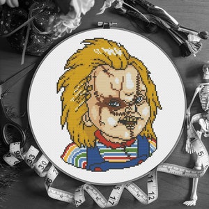 Chucky - Child's Play - Cross Stitch Pattern - PDF - Etsy