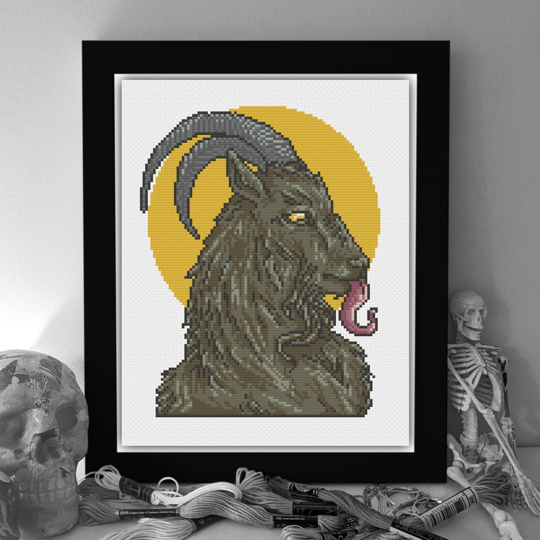 Black Phillip - the Witch - Cross Stitch Pattern - PDF - Etsy