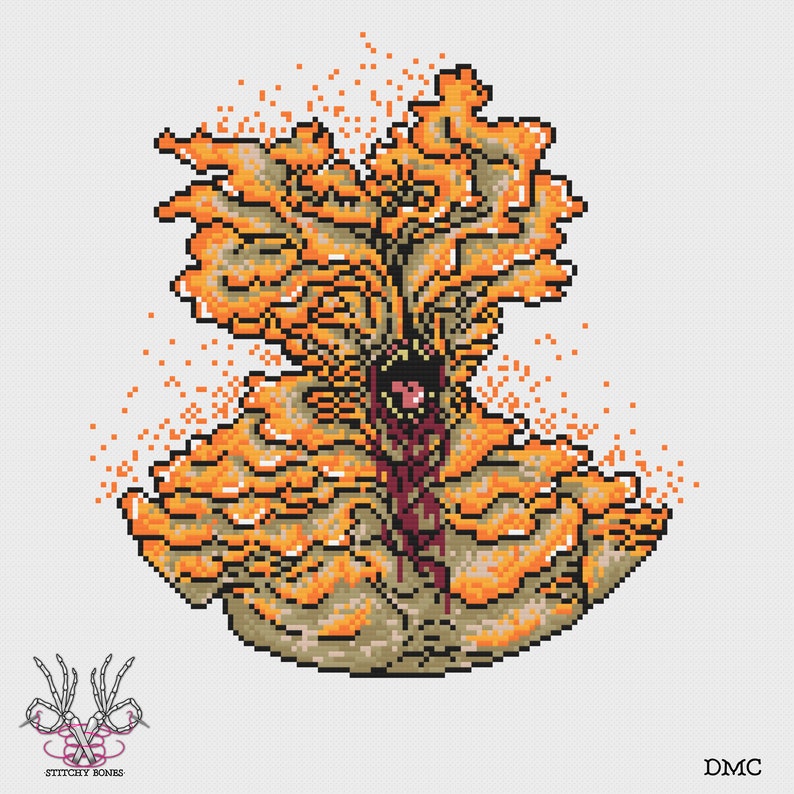 Bloater the Last of Us Cross Stitch Pattern PDF - Etsy