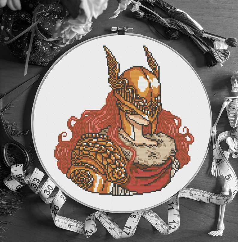 Malenia - Elden Ring - Cross Stitch Pattern - PDF - Etsy