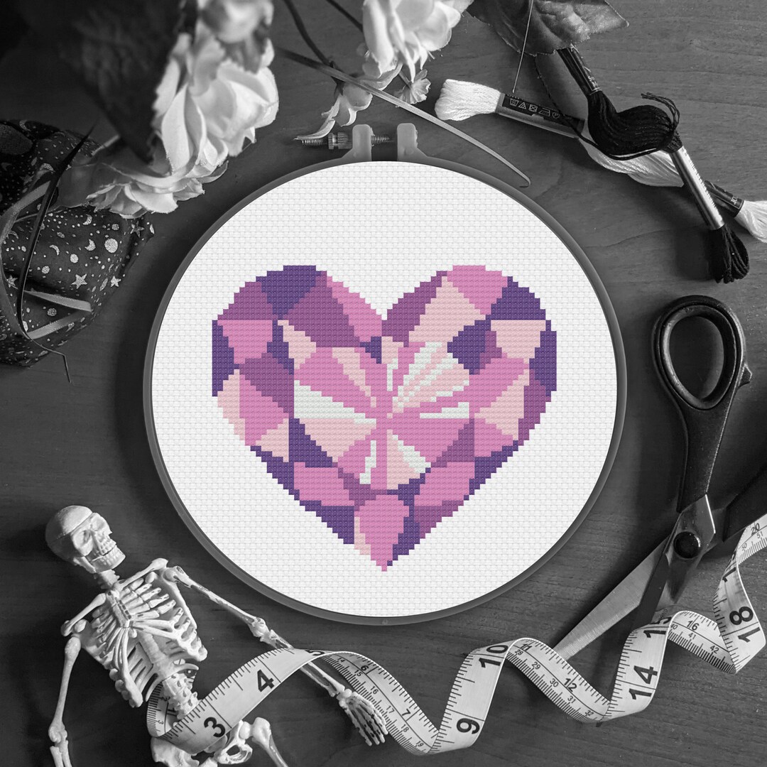 Heart of Stone - Cross Stitch Pattern - PDF - Etsy