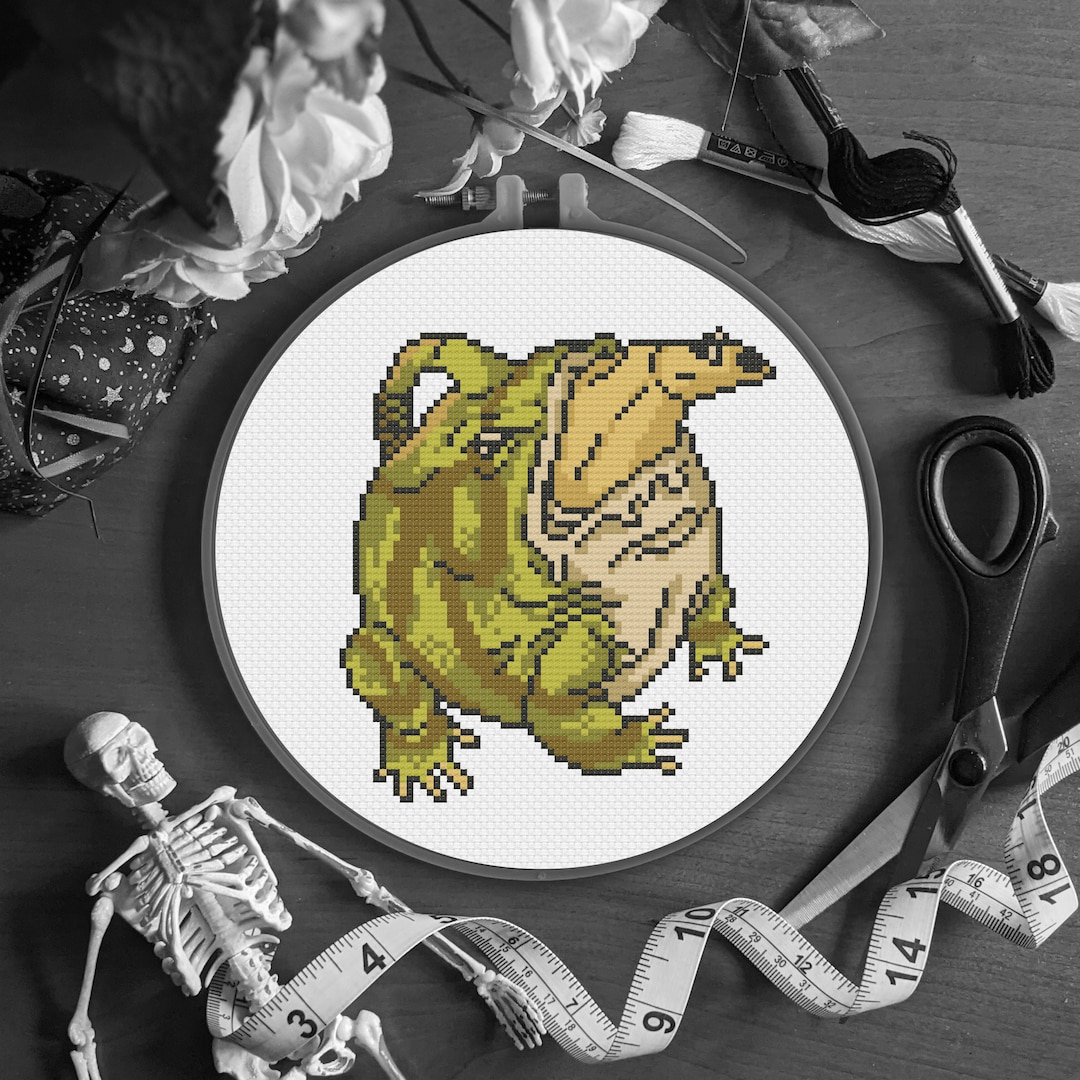 Toad Teapot - Baldur's Gate 3 - Cross Stitch Pattern - PDF - Etsy