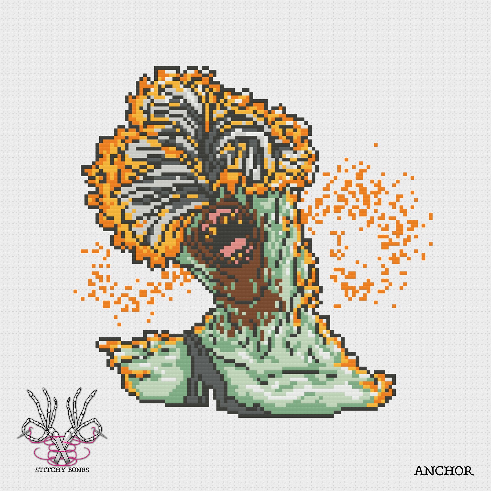 Clicker - the Last of Us - Cross Stitch Pattern - PDF - Etsy