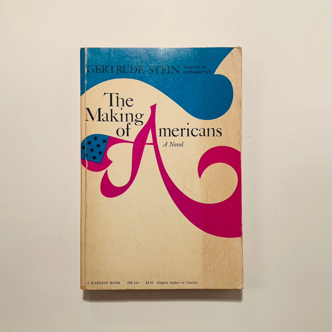 The Making of Americans - Gertrude Stein *vintage* 1962 - Etsy