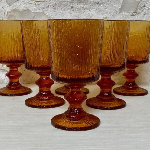 Amber Textured Glass - Etsy