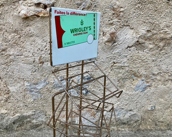 Wrigley's Chewing Gum Display Advertising Old French - Etsy