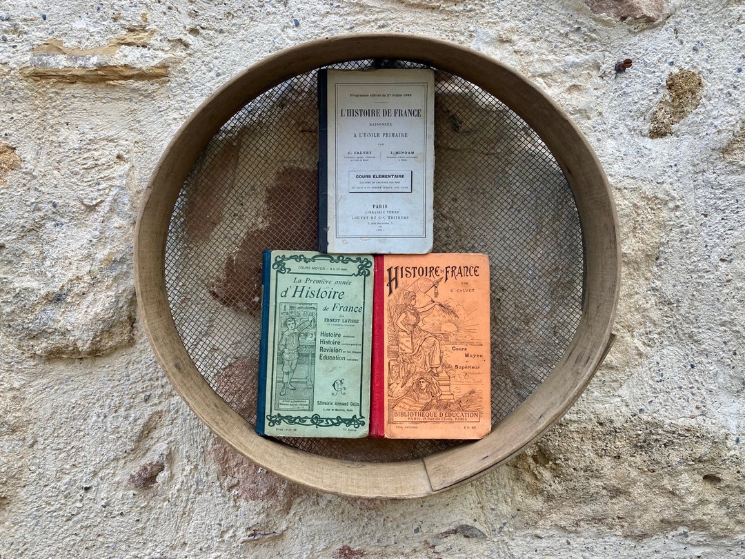 Sieve Old Wood and Metal French Vintage Sieve - Etsy Australia