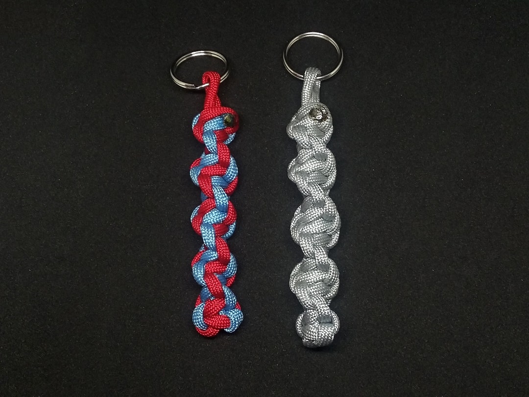DNA Cobra Keychain - Custom, 550, Paracord - Etsy