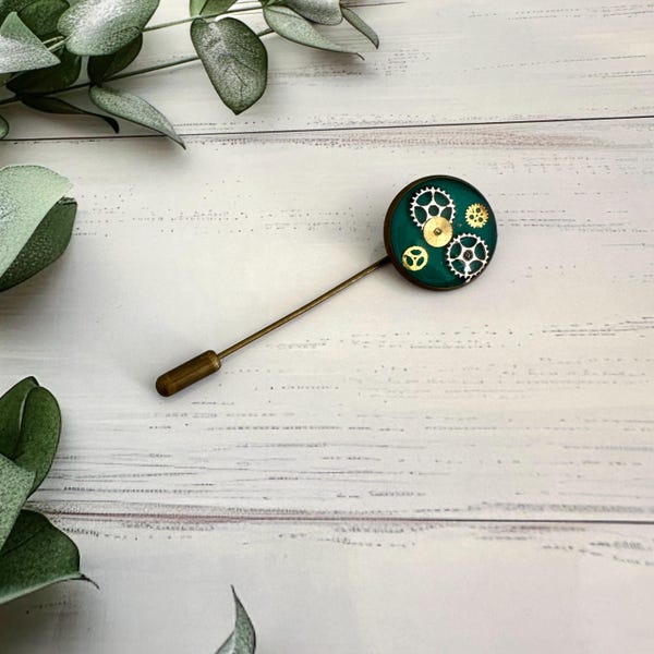 Steampunk Hat Pin - Etsy