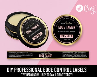 Edge Control Jars | Etsy