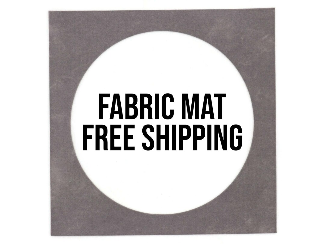 Picture Square MATTING With Round Opening, Quality Fabric Covered ...