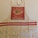 Vintage Styled Canvas Christmas Apron Christmas Aprons Cooking - Etsy