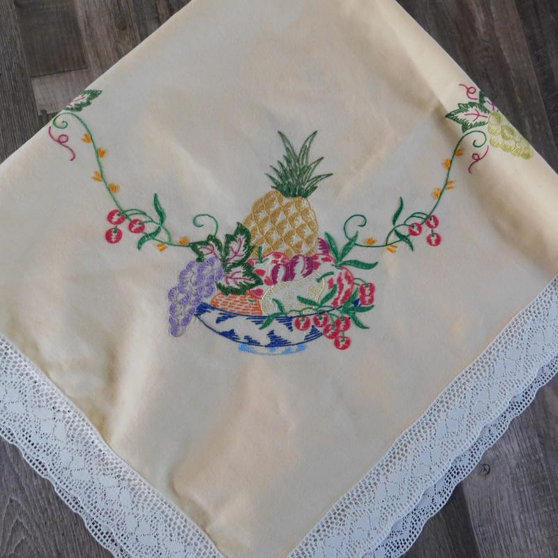 Pineapple Tablecloth - Etsy